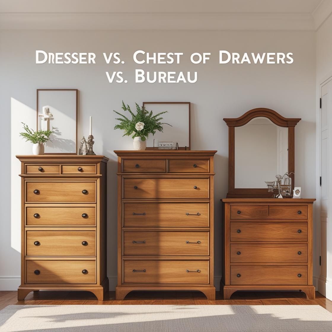 Dresser vs. Bureau vs. Chest of Drawers: What’s the Difference and ...