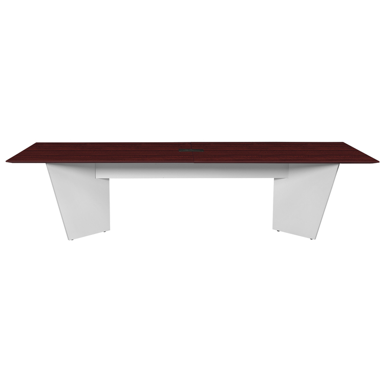 Regency Array 120" Conference Table with Power Data Grommet- Ash Grey ...