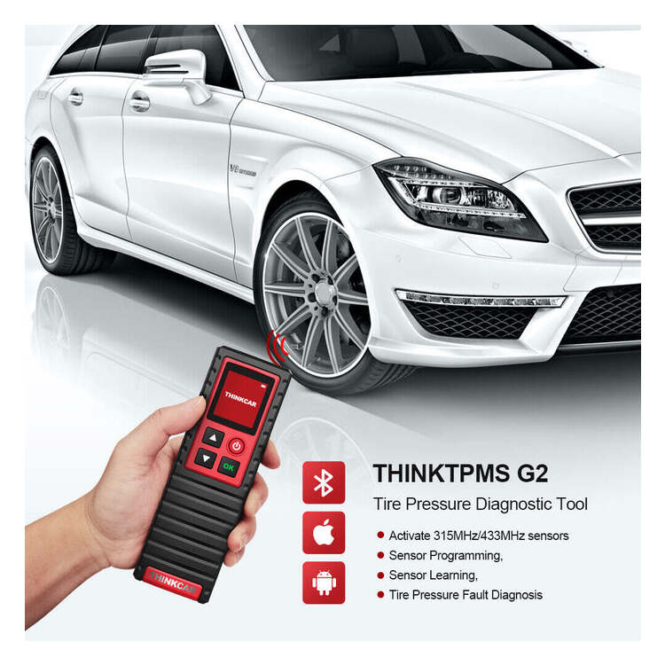 Thinkcar TPMS Tire Pressure Sensor Reset, Relearn and Program OBD2 ...