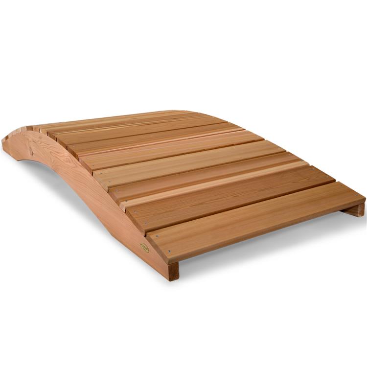 Western Red Cedar Garden Footbridge 8ft - All Things Cedar - OJCommerce.com