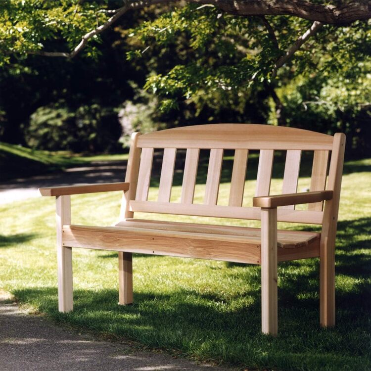 All Things Cedar Garden Bench - Outdoor Seating for Your Patio ...
