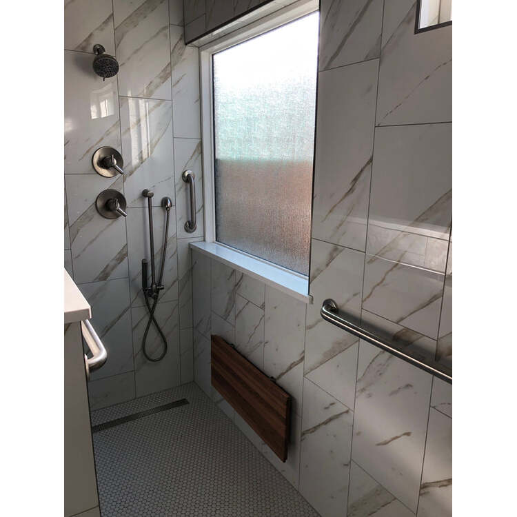 Wall Mounted Fold Down Shower Bench - OJCommerce.com