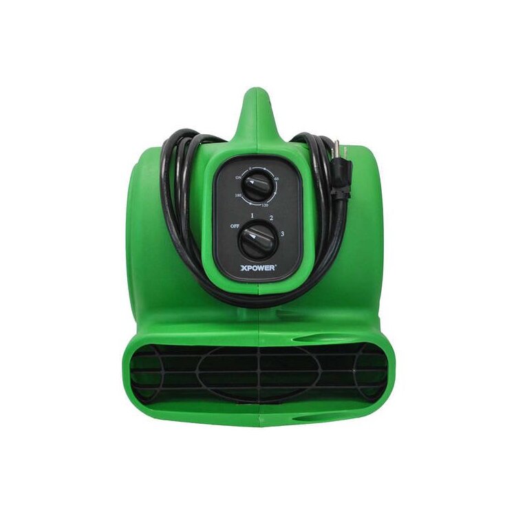 800 CFM Mini Air Mover Fan Dryer 1/5 HP Multi - Purpose Utility Blower ...