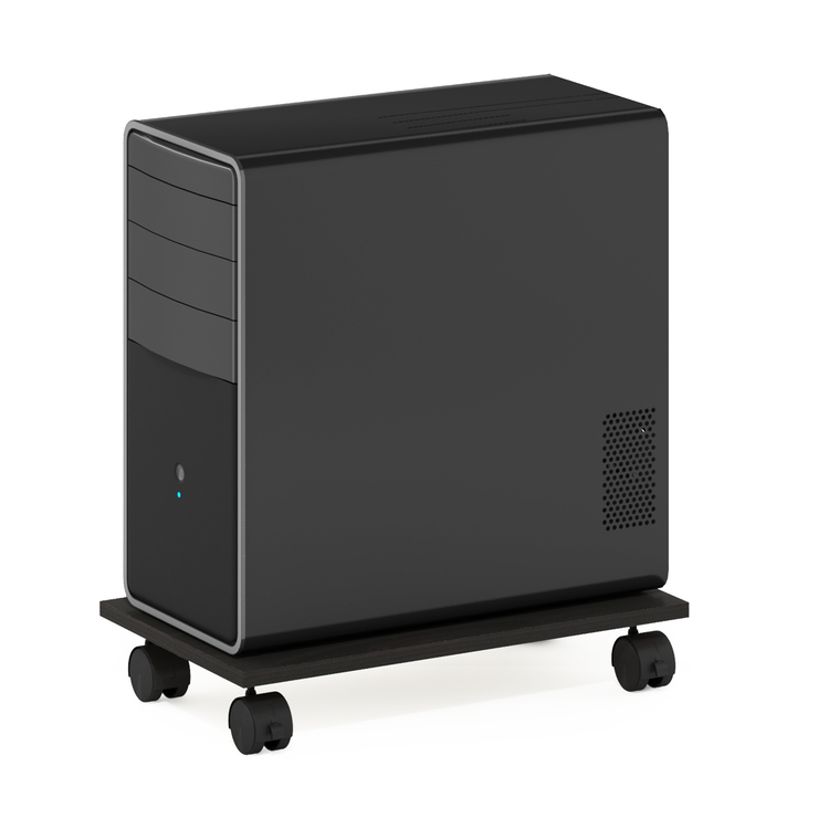 Furinno Econ Home Office Under Desk CPU/Printer Holder with Wheels ...