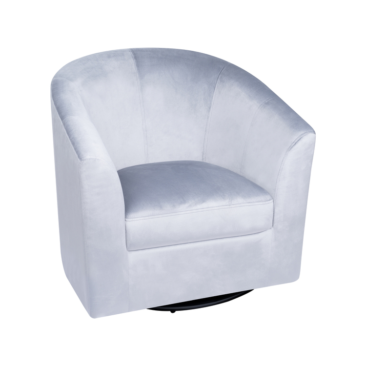 Naomi Home Ariana Swivel Barrel Accent Chair - OJCommerce.com