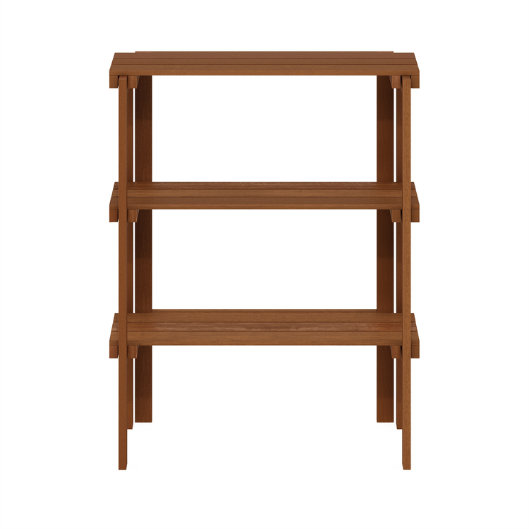Furinno Tioman Outdoor Toolless Multipurpose Display Shelf, Plant Stand ...