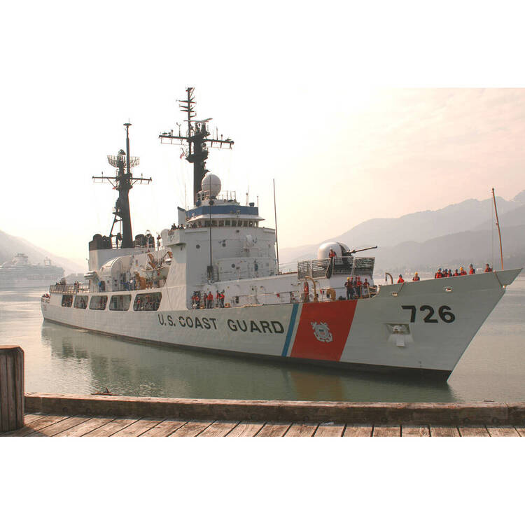 Old Modern Handicrafts USCGC John Midgett WHEC-726 36 Inches L Ship ...
