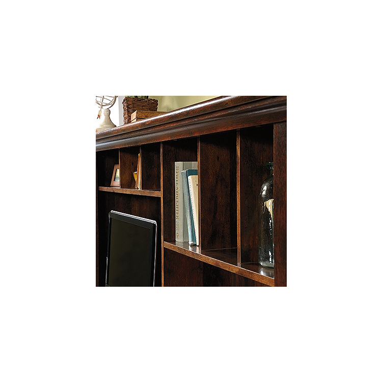 Sauder Harbor View Computer Desk With Hutch In Ant, Engineered Wood ...