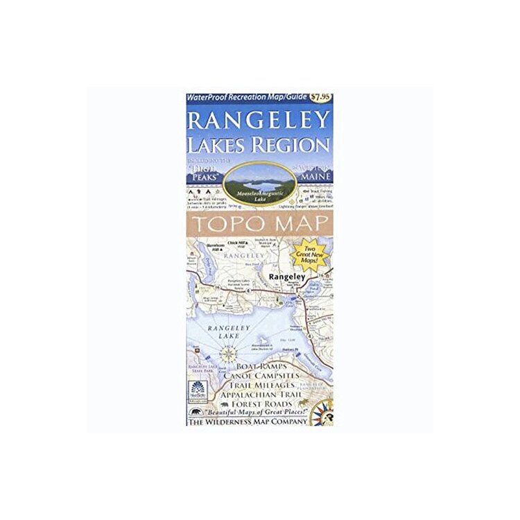 Rangeley Lakes Wtrprf Map/Gd