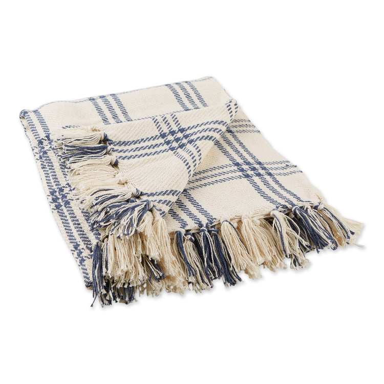 DII Farmhouse Plaid Throw Blanket - OJCommerce.com
