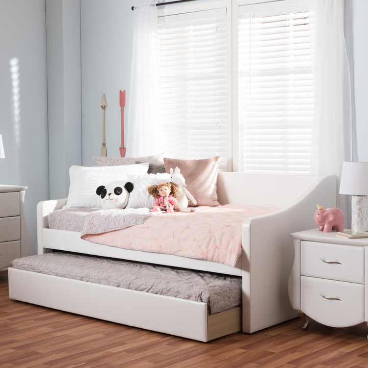 Baxton Studio Barnstorm Upholstered Daybed - OJCommerce.com