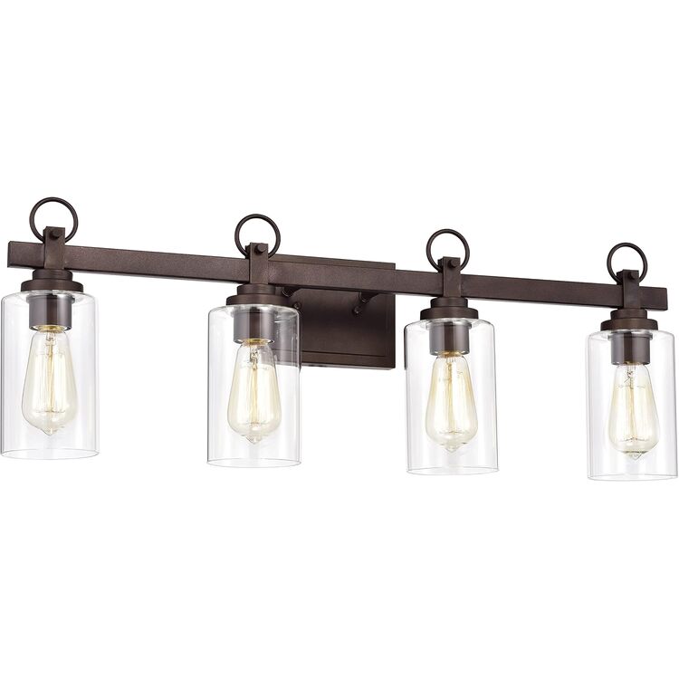 Chloe Lighting Chloe Lighting Exton Transitional 4 Light Oil Rubbed ...