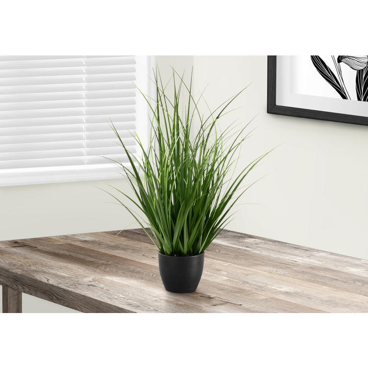 23 Artificial Green Grass Tabletop Plant Faux Decorative - OJCommerce.com