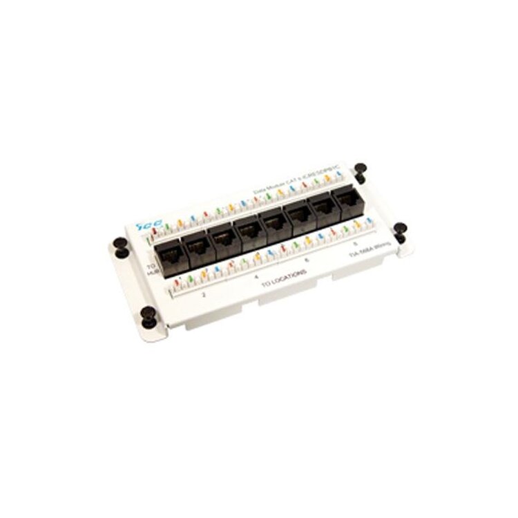 Resi Module- Cat 6 Data- 8-Port