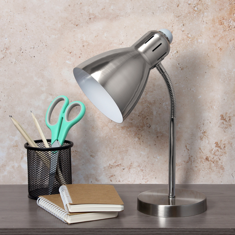 Simple Designs Minimalist Desk Lamp - Adjustable, 16