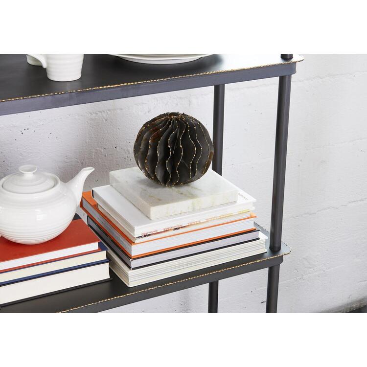 HomeStock Modern Motifs Orb Marble , Modern Table Top Sculpture ...