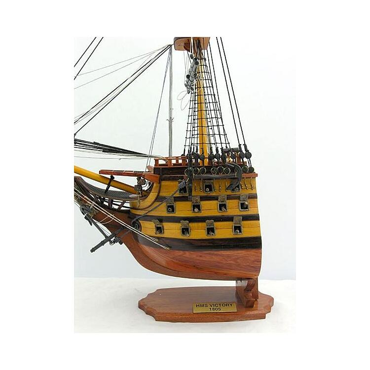 Handmade Model Ship Bow Section HMS Victory Naval Maritime - Old Modern ...