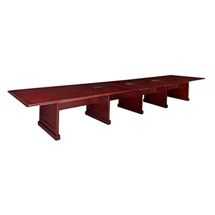 Mahogany Conference Table 240 Modular with Power Grommets - Regency ...