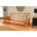 Maykoosh Southwestern Style Futon Frame Queen-Butternut Finish-Futon ...