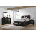 Coaster Briana 4-piece Storage Bedroom Set Black - OJCommerce.com