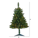 Nearly Natural 3ft. Northern Rocky Spruce Artificial Christmas Tree ...