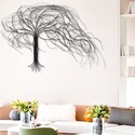 LuxenHome Black Metal Windy Tree Wall Decor - OJCommerce.com