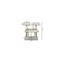 38" H Prestige Cat Trees Maine Coon Deluxe Perch, Large Cat Tower for ...