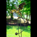 Kinetic Dragon Rocker Yard Decoration Outdoor Garden Stake - Red Carpet ...