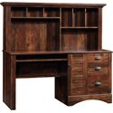 Sauder Harbor View Computer Desk With Hutch In Ant, Engineered Wood ...